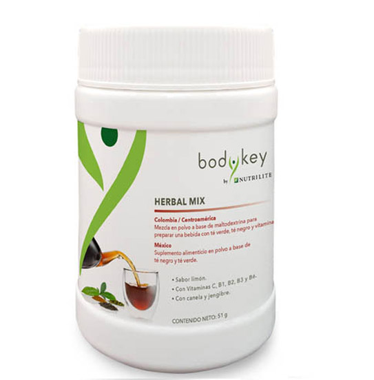 Té Bodykey Herbal Mix - Amway Panamá.